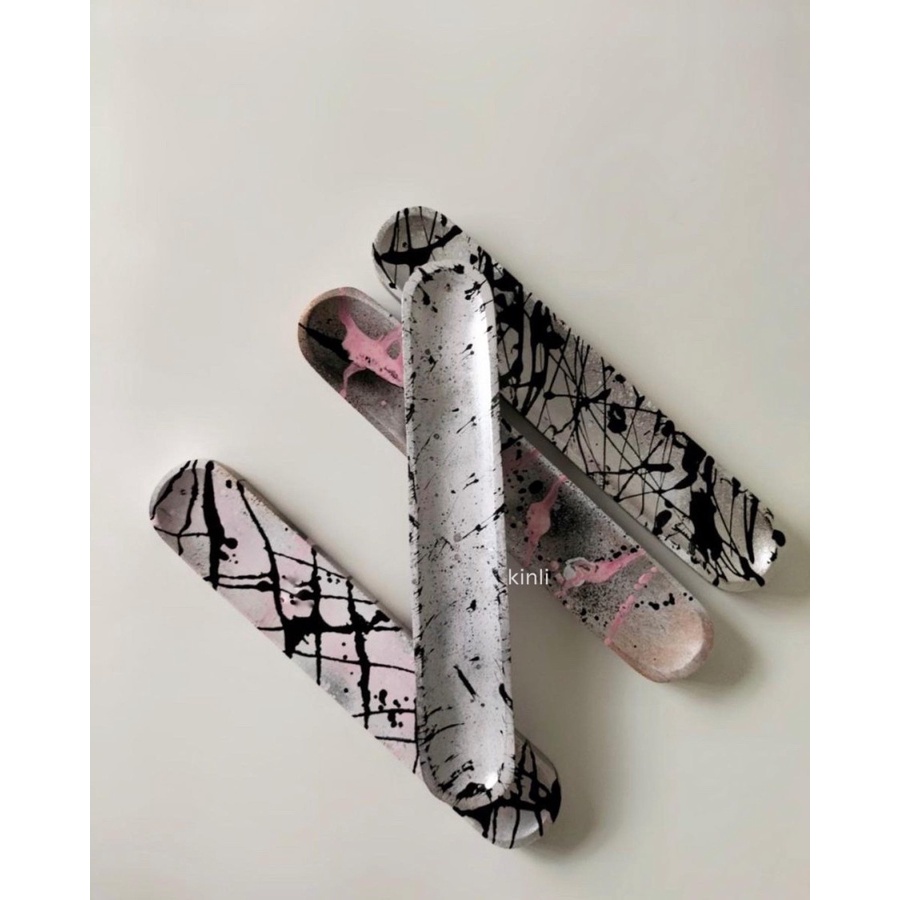 Jual hand painted wooden incense stick holder tempat dupa kayu | Shopee ...