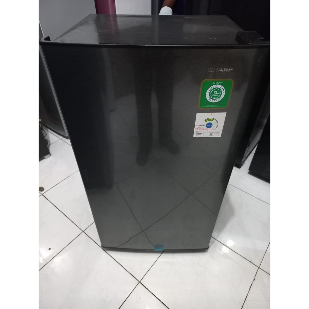 Jual Sharp Kulkas 1 Pintu SJ-N162N-HS (Unit Eksdisplay) | Shopee Indonesia