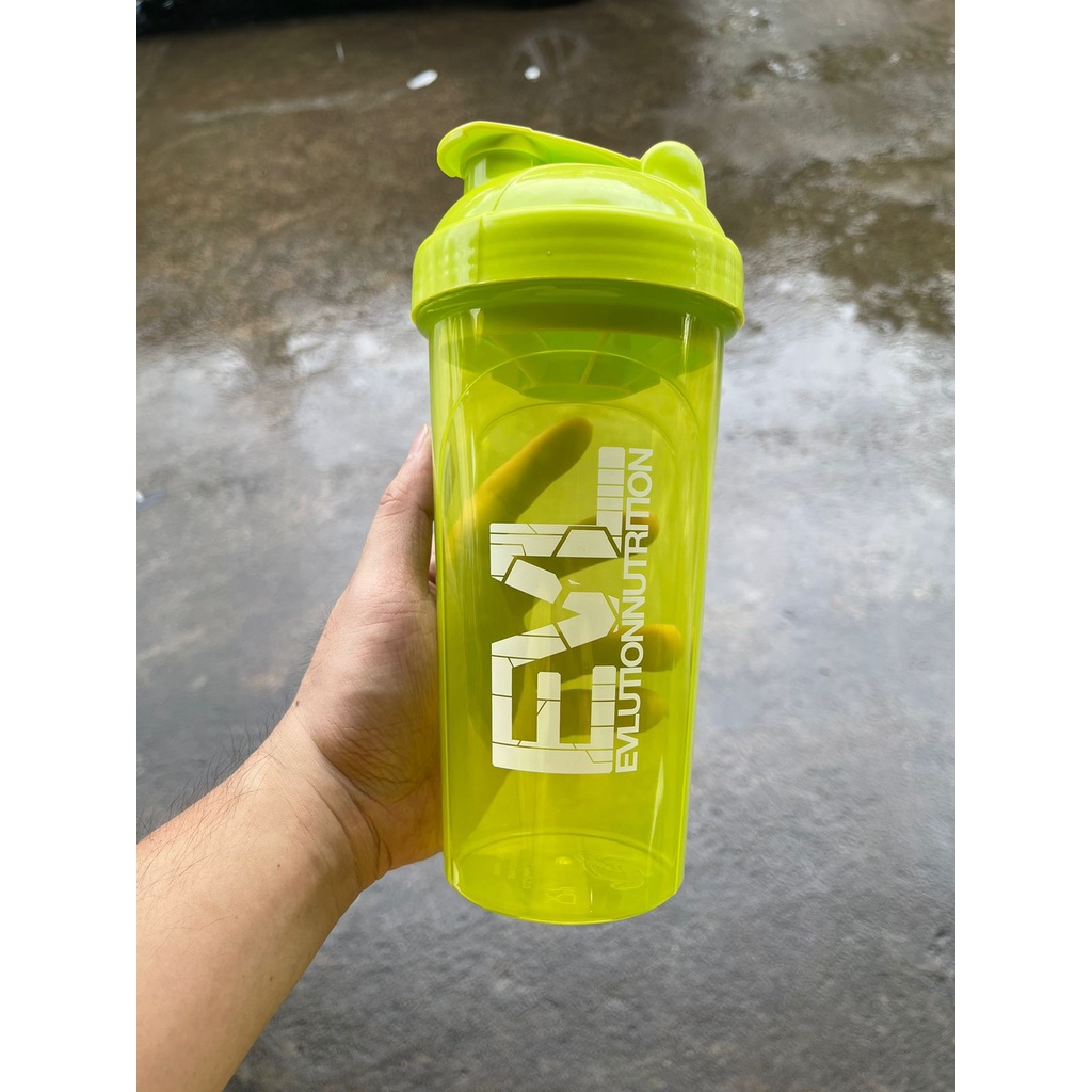 Jual EVL 700ml Botol Shaker Yellow Neon Glow BPA FREE & FOOD GRADE PLASTIC Original Limited ...