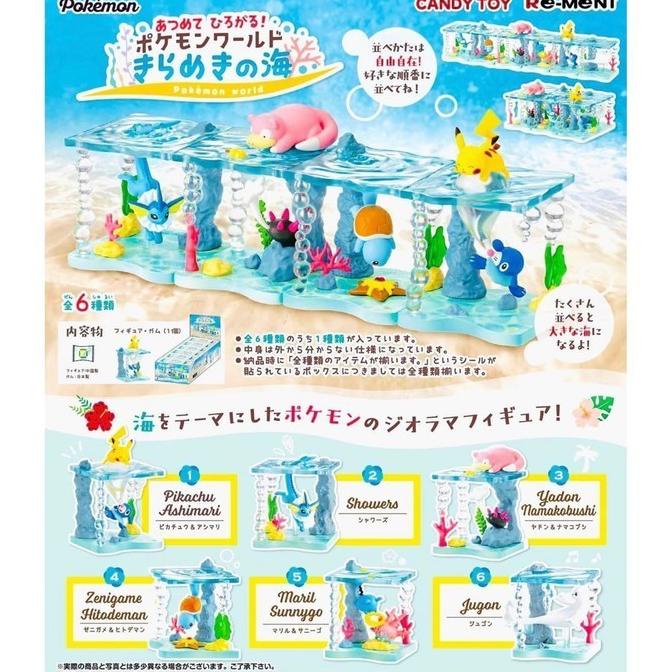 Jual Re-Ment Pokemon Atsumete Hirogaru World Shining Sea- Pikachu ...