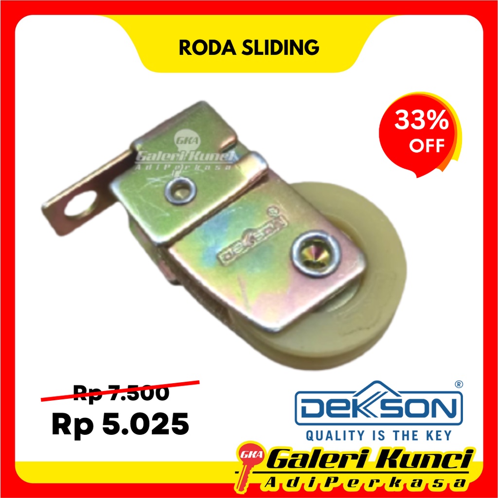 Jual Roller Sliding Window Dekkson RSW Kecil Roda Sliding Kecil Dekson ...