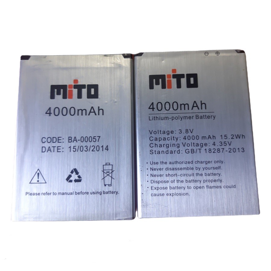 Jual Batre Baterai Battery Mito BA-00057 Mito A68 | Shopee Indonesia