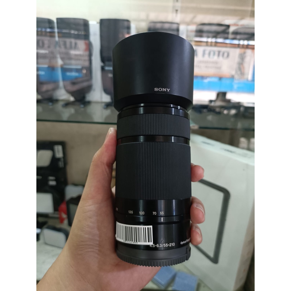 Jual Lensa tele sony e 55 210mm oss aka 55-210mm | Shopee Indonesia