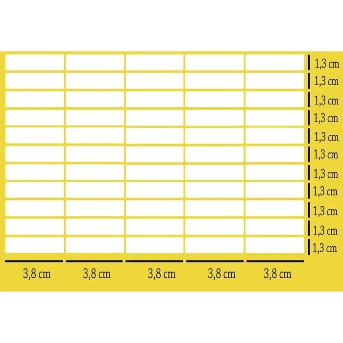 Jual Sticker Label Bengyu Self Adhesive Label | Shopee Indonesia
