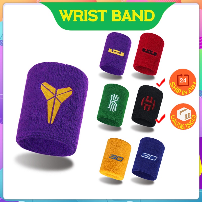 Jual Wrist Band / Wristband / Hand Wrist / Hand Band / Wristband Towel Sport / Headband Olahraga ...