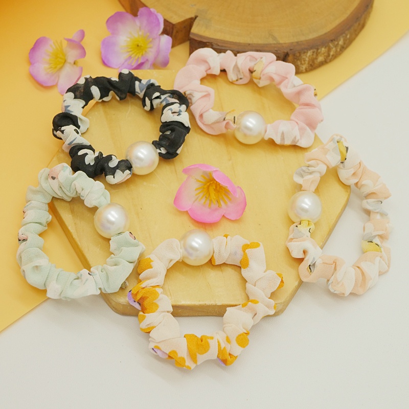 Jual Bintang Makmur - Norami Kuncir Scrunchie Mutiara Polos Mutiara G ...