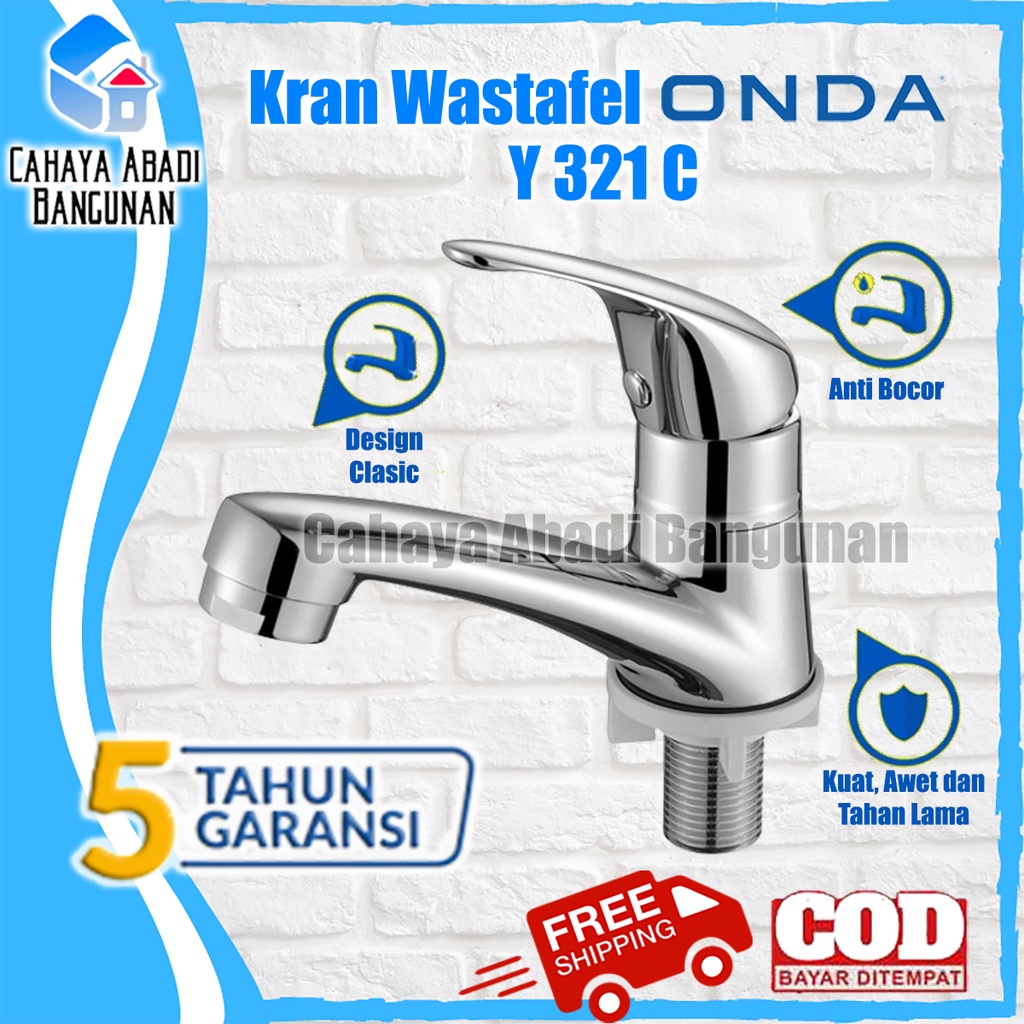 Jual kran wastafel ONDA Y 321 C | keran wastafel | Shopee Indonesia