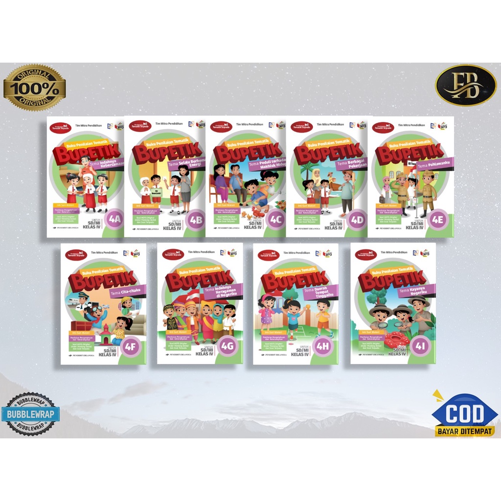 Jual BUPETIK 4A 4B 4C 4D 4E 4F 4G 4H 4I KURIKULUM 2013 REVISI | Shopee ...