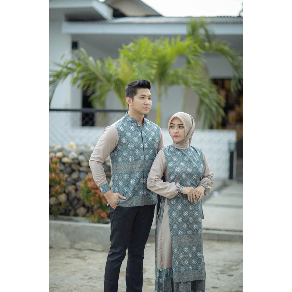 Jual [NEW ARRIVAL] Batik couple - Batik sarimbit Motif Biji Timun ...