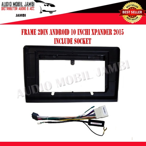 Jual FRAME HEADUNIT 2DIN FRAME TV MOBIL 10 INCH ANDROID XPANDER 2015 ...