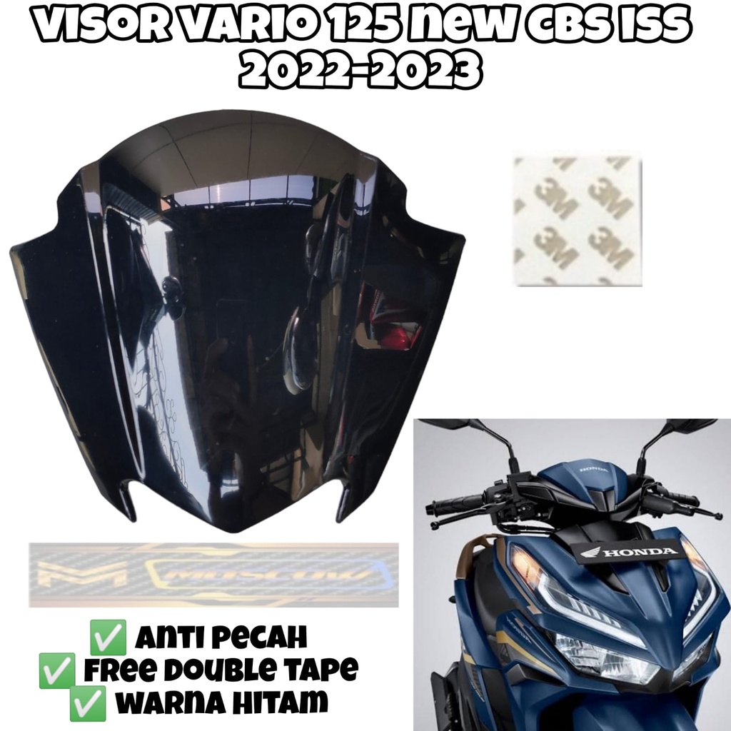 Jual VISOR VARIO 125 150 NEW 2022 2023 VISOR ALL NEW VARIO 150 125 CBS ...