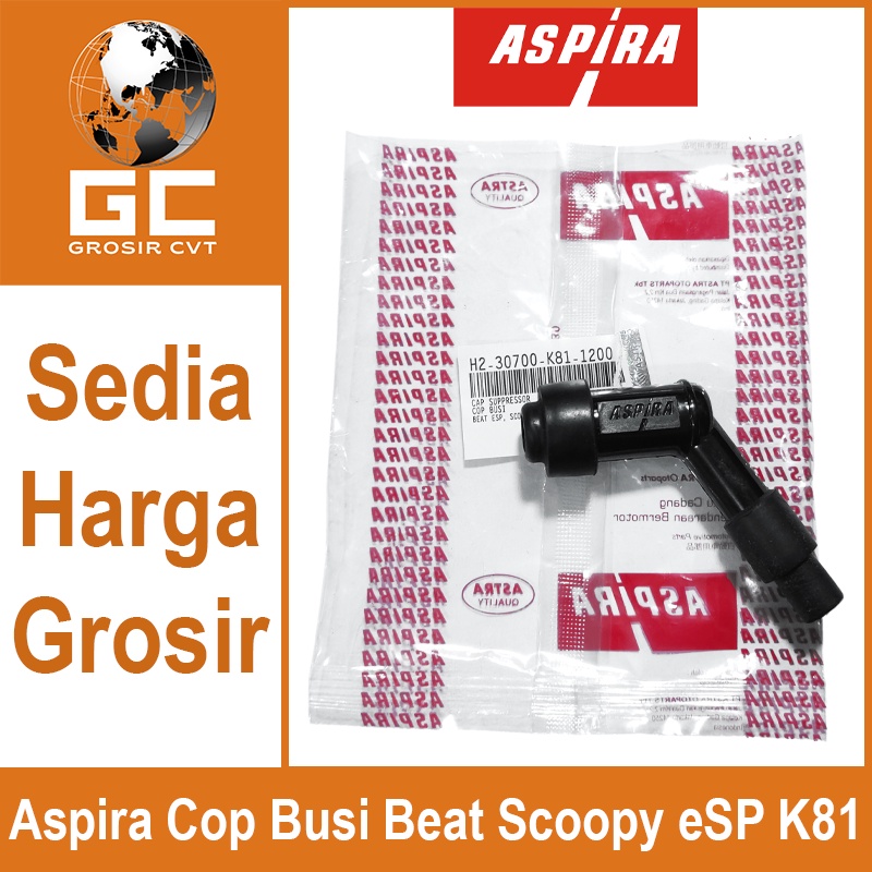 Jual Cop cangklong tutup kop cangkong kepala busi Honda Beat Scoopy ...