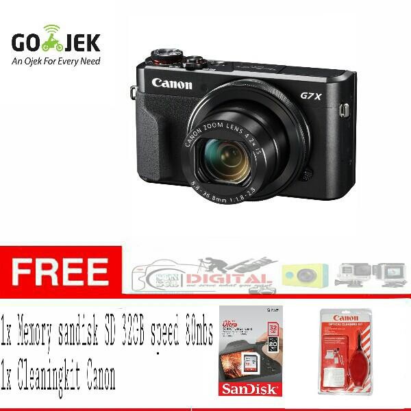 Jual Canon Powershot G7X Mark II Paket - Resmi | Shopee Indonesia