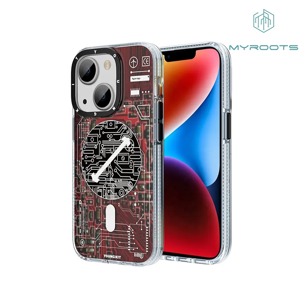 Jual Myroots Fashion Youngkit Magsafe Case For Iphone 16 15 14 13 Pro ...