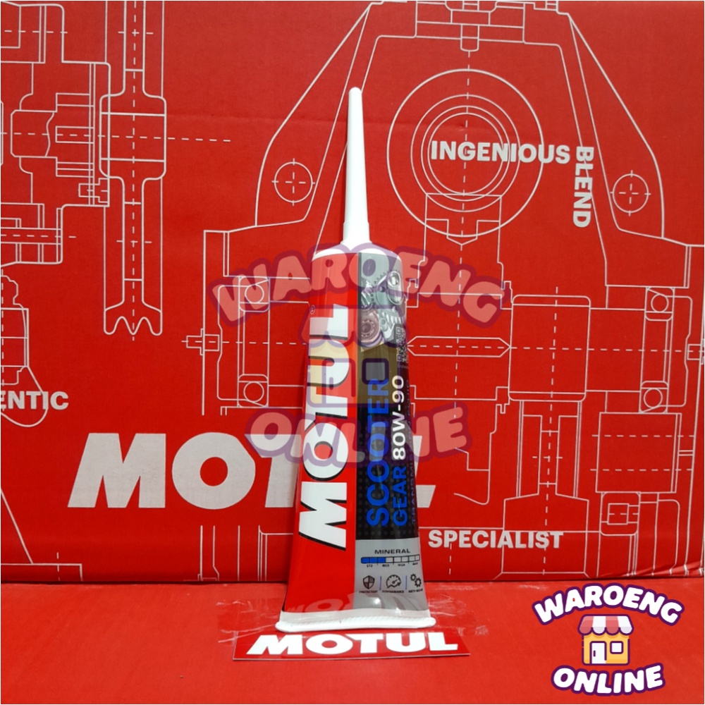 Jual OLI GARDAN MOTUL SCOOTER GEAR SAE 80W90 120ML | Shopee Indonesia