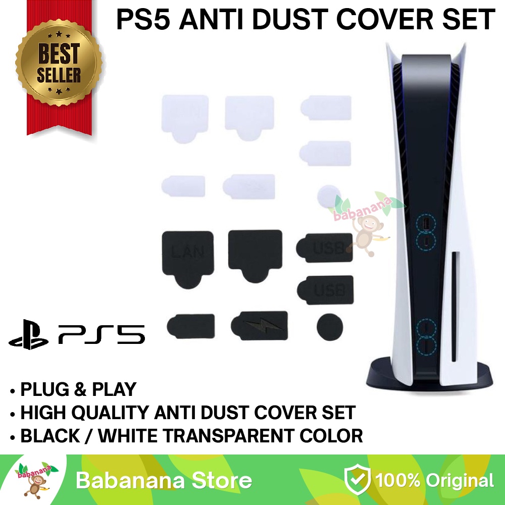 Jual 1 Set Dust Cover Pelindung Anti Debu Port Ps5 PlayStation 5 ...