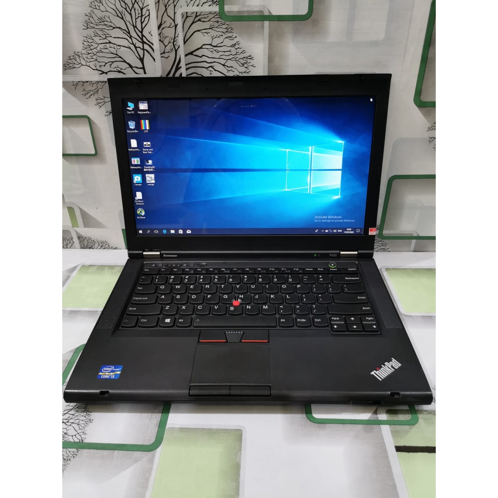 Jual Laptop Lenovo Thinkpad T430 Core I5 Gen 3 Ram 4gb Ssd 128gb