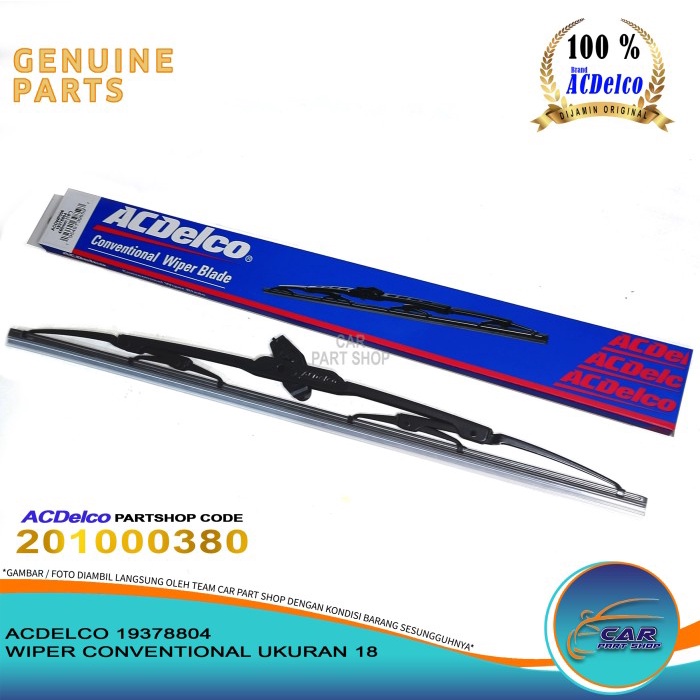 Jual KARET WIPER DEPAN KIRI 18" CHEVROLET COLORADO TRAILBLAZER SPIN ORI ...