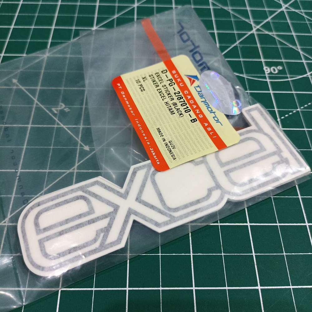 Jual Sticker Tepong Vespa Excel Danmotor | Shopee Indonesia