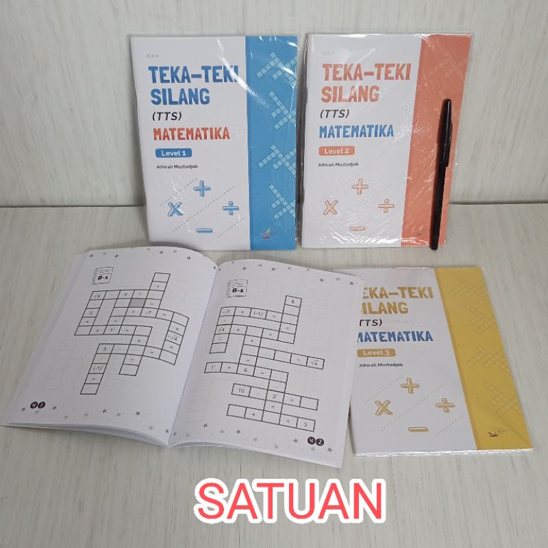 Jual Teka-teki Silang (TTS) Matematika | Shopee Indonesia