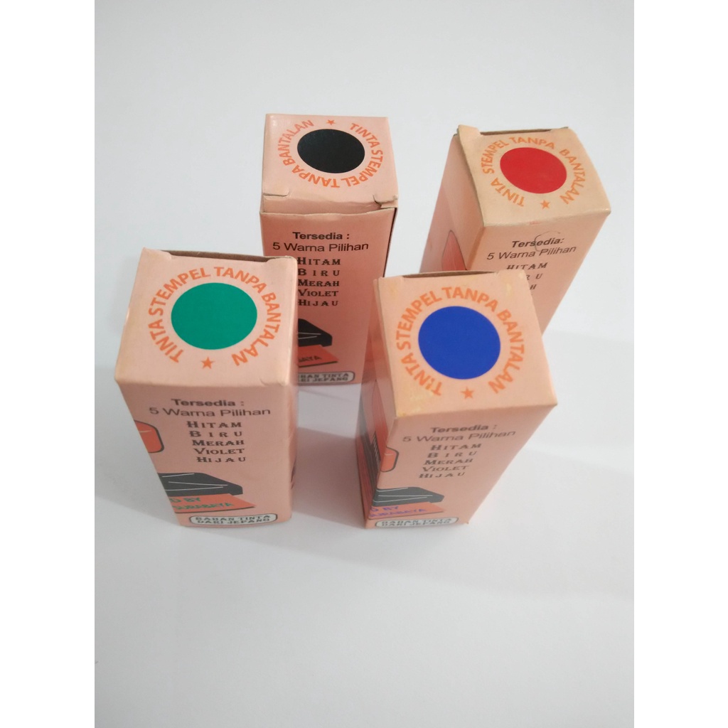 Jual Tinta Stempel / Tinta Manis Otomatis Tanpa Bantalan 20ml | Shopee ...