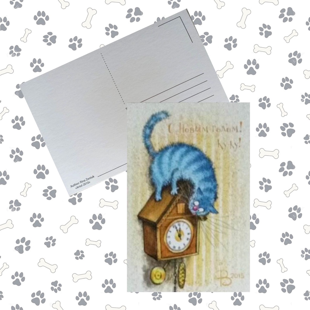 Jual Blue Cats Postcard series 2 | Shopee Indonesia