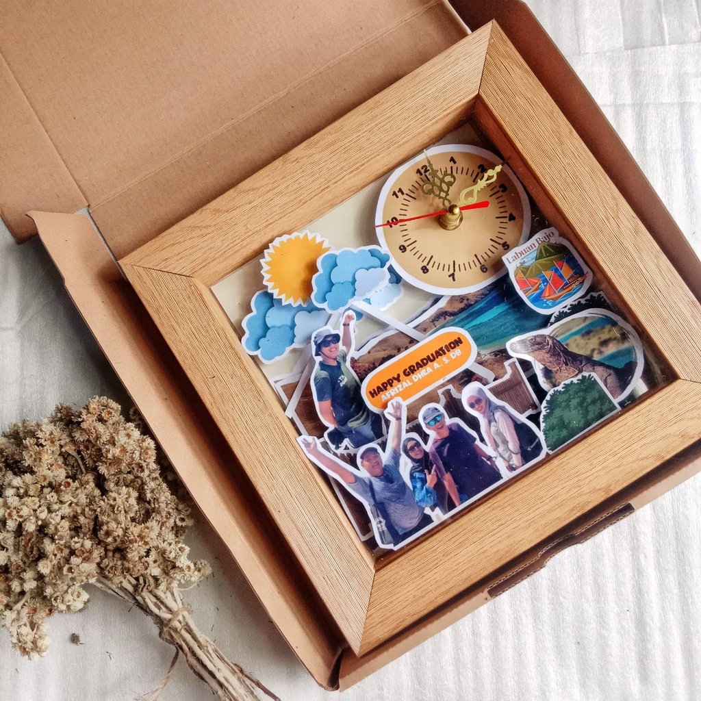 Jual HADIAH KEKINIAN POP UP FRAME Tema Travelling - Cocok untuk hadiah ulang tahun/ farewell ...