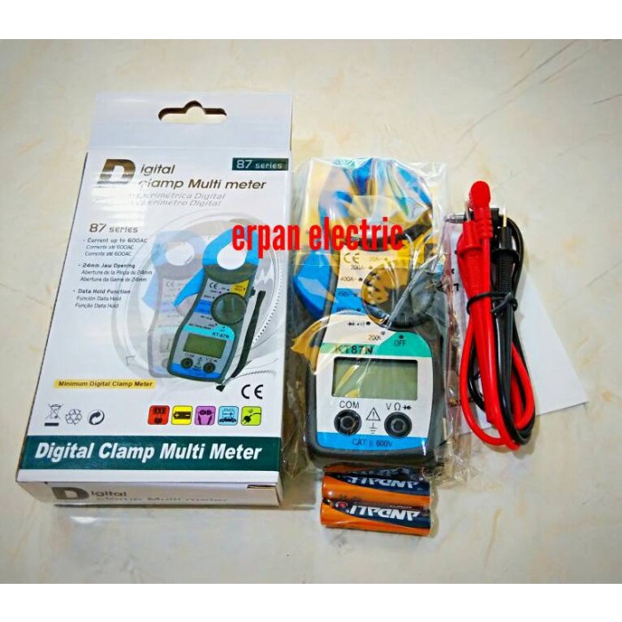 Jual DIGITAL CLAMP MULTI METER KT-87N murah | Shopee Indonesia