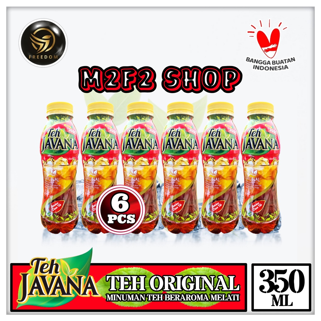 Jual Teh Javana Melati Original Botol Pet - 350 ml (Kemasan 6 Pcs ...