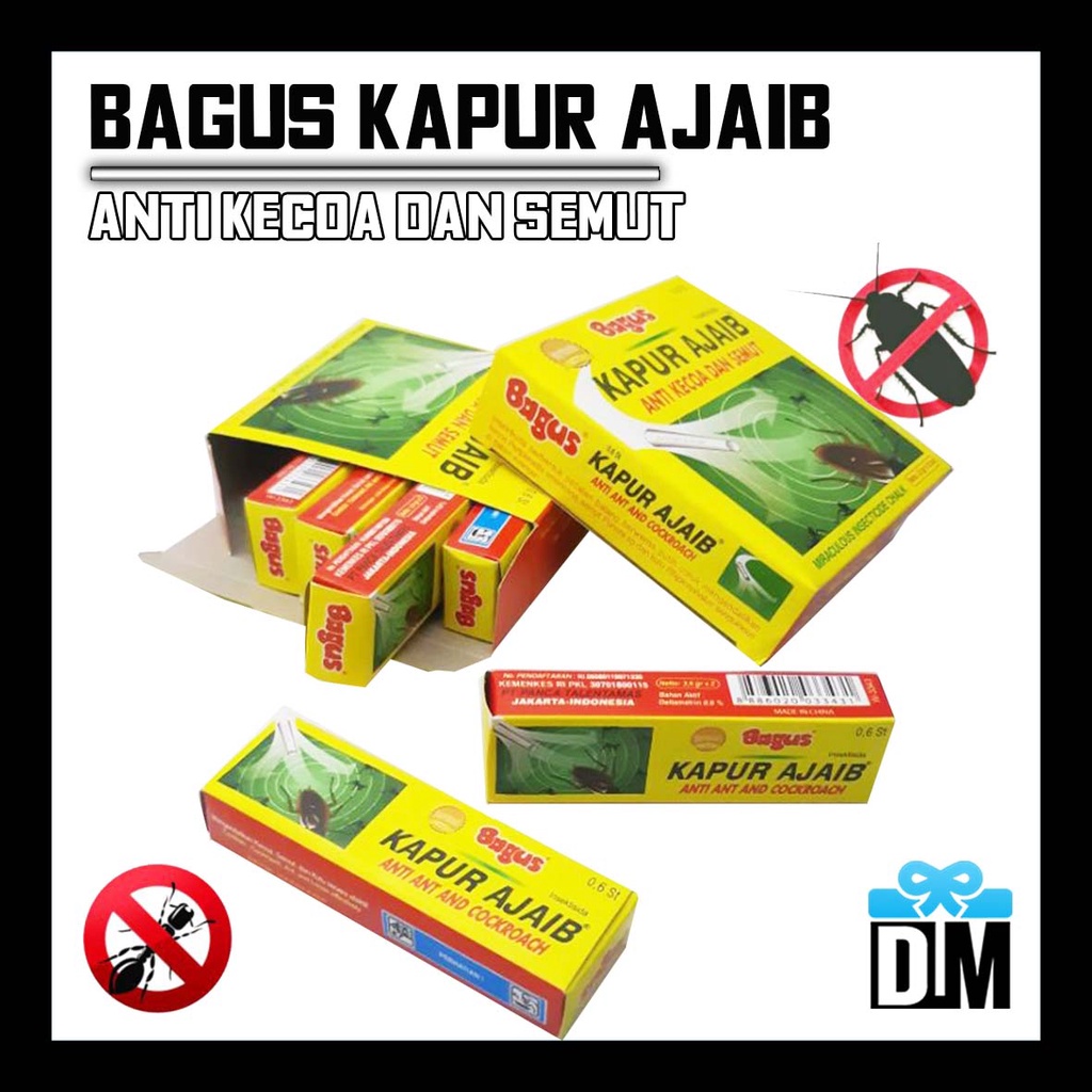 Jual Kapur Ajaib Obat Pengusir Kecoa Semut Rayap Bagus Instant Awet ...