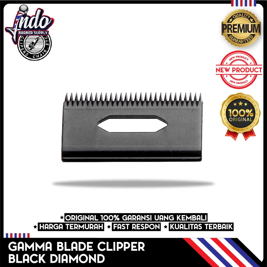 Jual GAMMA BLADE CLIPPER DEEP DLC ALPHA RYDE BLACK DIAMOND | Shopee ...