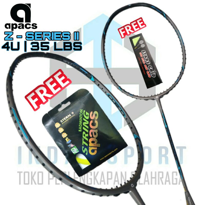 Jual Raket Apacs Z Series II 100% Original | Shopee Indonesia