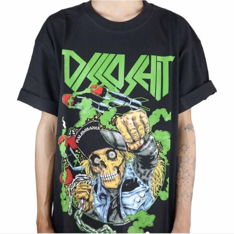 Jual TSHIRT KAOS BAND DISCOSHIT ORI HADEATH | Shopee Indonesia