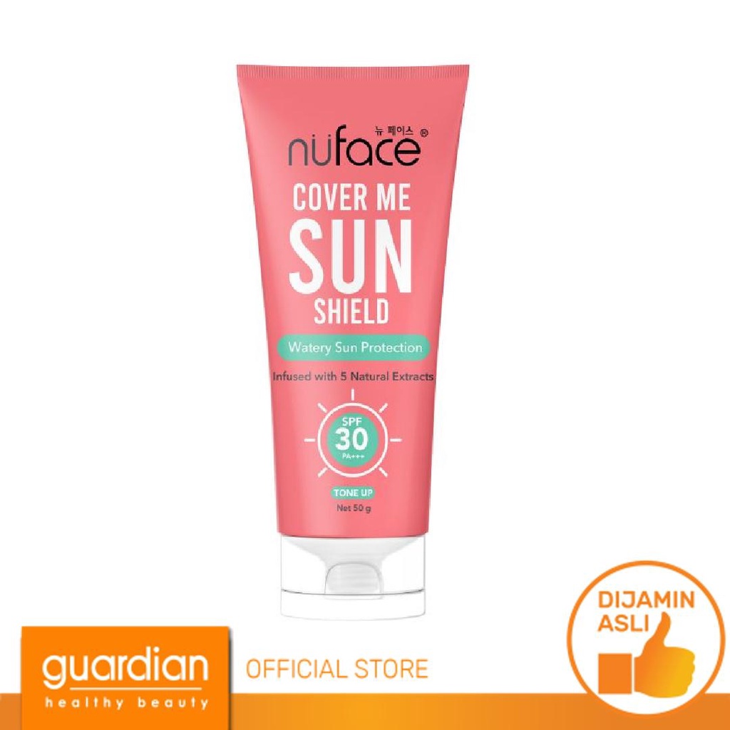 Jual NUFACE Cover Me Sun Shield Tone Up SPF30 PA+++ 50g | Shopee Indonesia