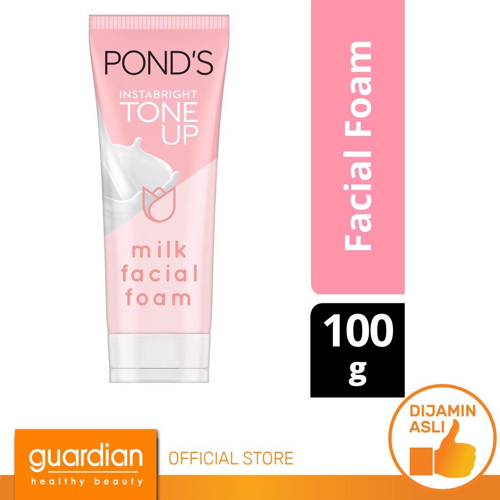 Jual POND'S White Beauty Tone Up Milk Facial Fom 100g | Shopee Indonesia