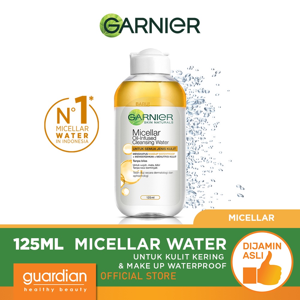 Jual GARNIER Micellar Water Biphase 125ml | Shopee Indonesia