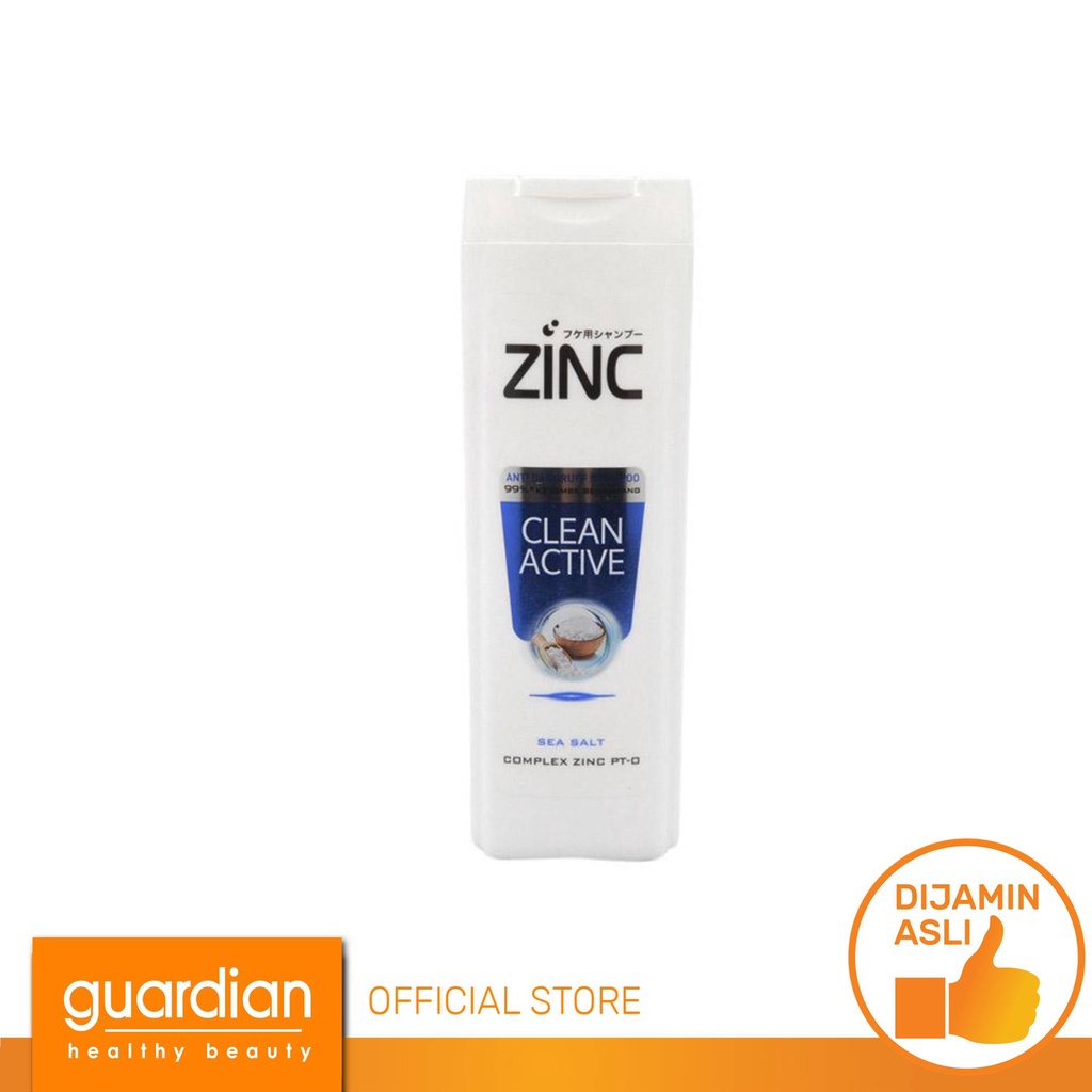 Jual ZINC Shampoo Clean&Active 170ml | Shopee Indonesia