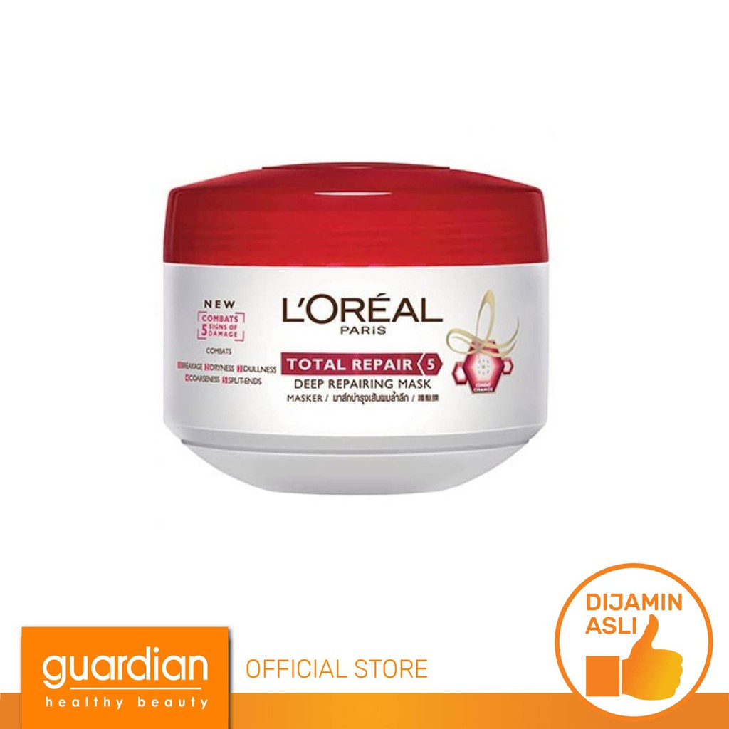 Jual L'OREAL PARIS Total Repair 5 Deep Repairing Mask 200ml | Shopee ...