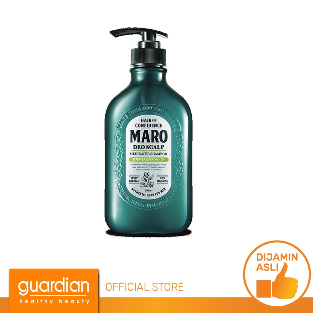 Jual MARO Deo Scalp Shampoo Medicated Shampoo 480ml | Shopee Indonesia