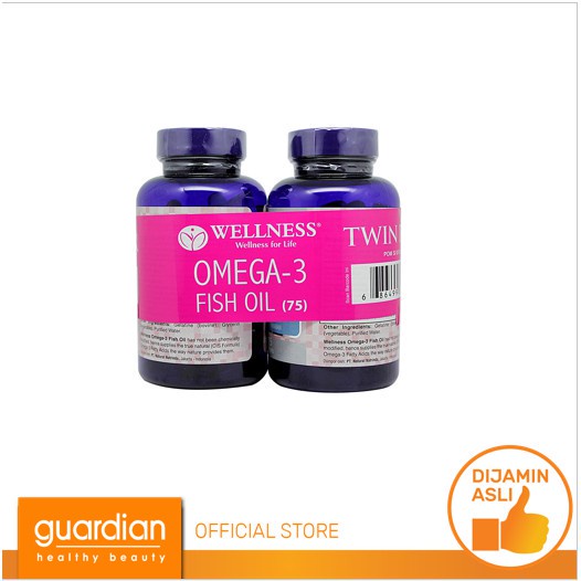 Jual WELLNESS Omega 3 Fish Oil 75S Banded | Shopee Indonesia