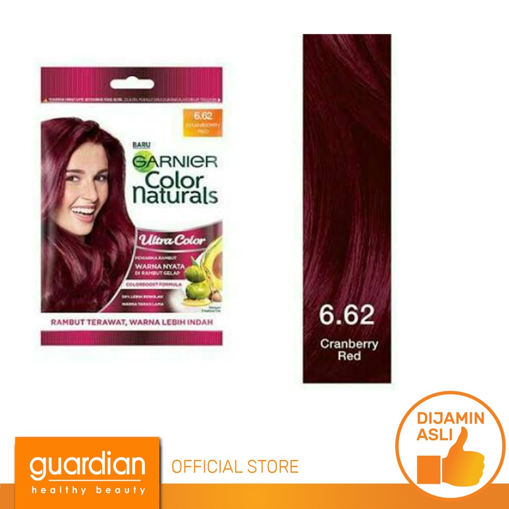 Jual GARNIER Color Natural Cranberry Red 6.62 30+30g | Shopee Indonesia