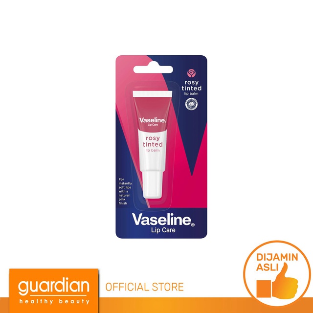 Jual Vaseline Lip Care Rosy Tinted 10g Lip Balm Pelembab & Pencerah Bibir | Shopee Indonesia