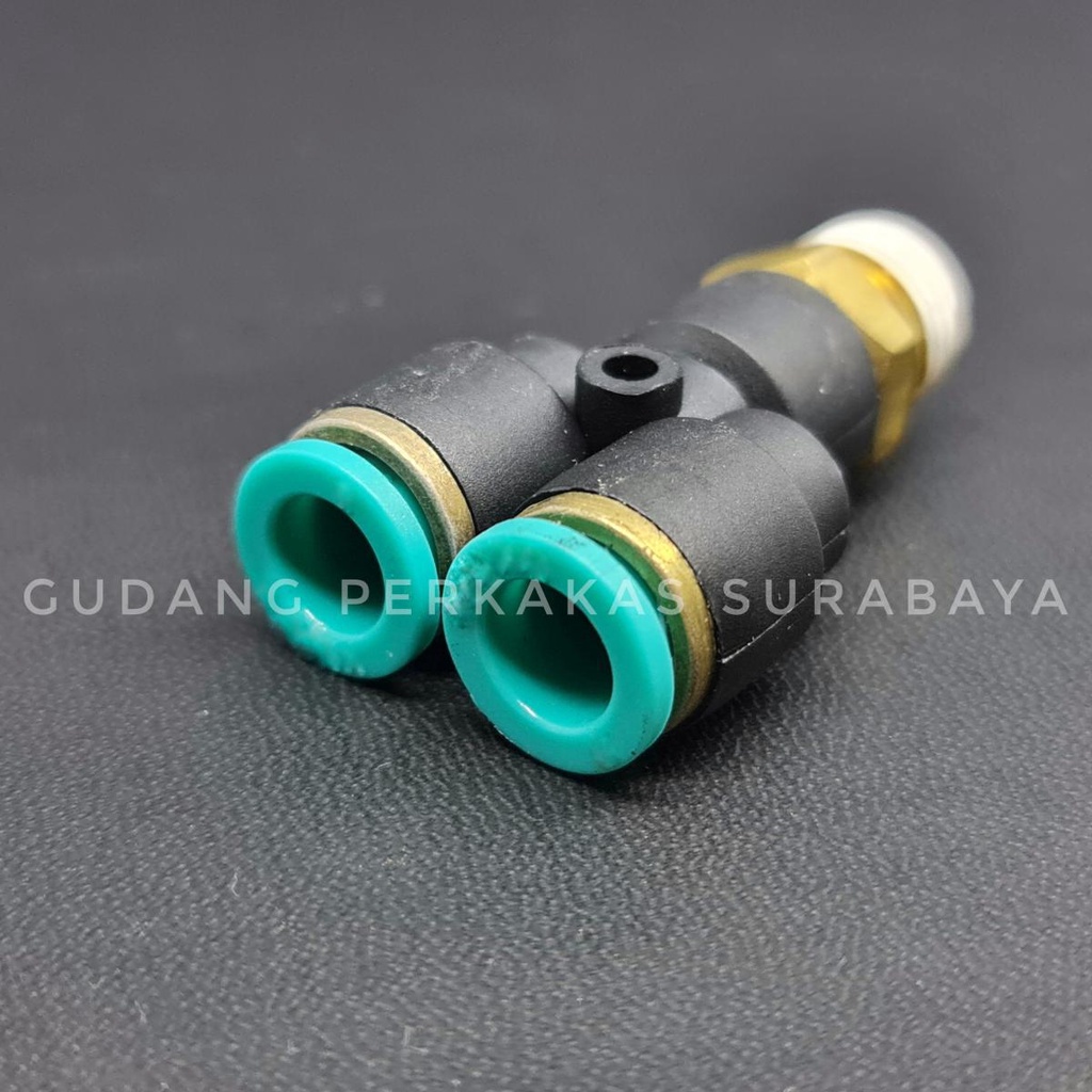 Jual FITTING PU 4 mm FITTING PNEUMATIC FITTING KOMPRESOR SAMBUNGAN SELANG KOMPRESOR SAMBUNGAN ...