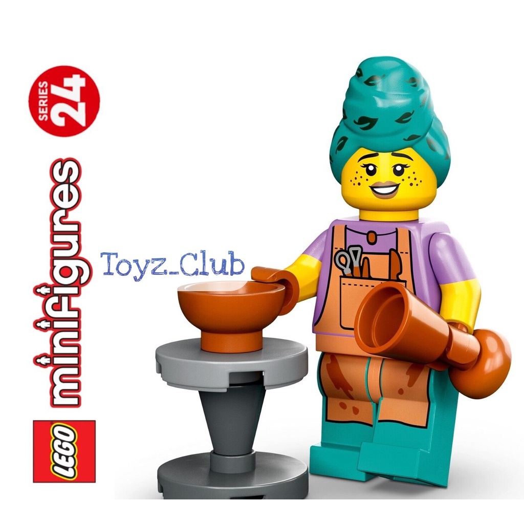 Jual LEGO Minifigures 71037 Series 24 - Potter Minifigure Seri No 9 Collectible Limited Edition ...