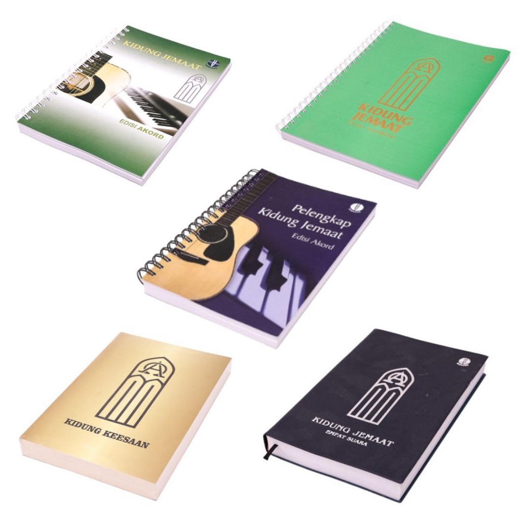 Jual Buku Kidung Jemaat Pelengkap Kidung Jemaat Edisi Akord Kidung ...