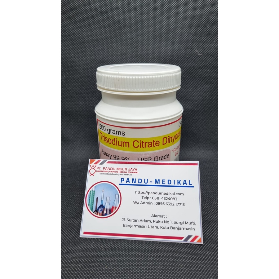 Jual Tri-Sodium Citrate Dihydrate / Sodium Sitrat Analis / Trisodium ...