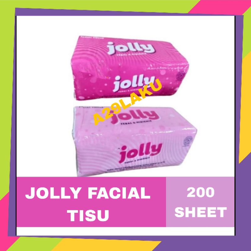 Jual Tisu Jolly 200 Sheets | Joly Tissu | Tissue 2 Ply | Shopee Indonesia