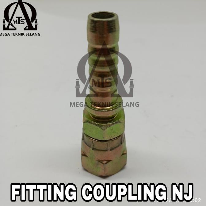 Jual Fitting Coupling 06 - 06 NJ Hydraulic 3/8" NJ JIC Double Hex ...