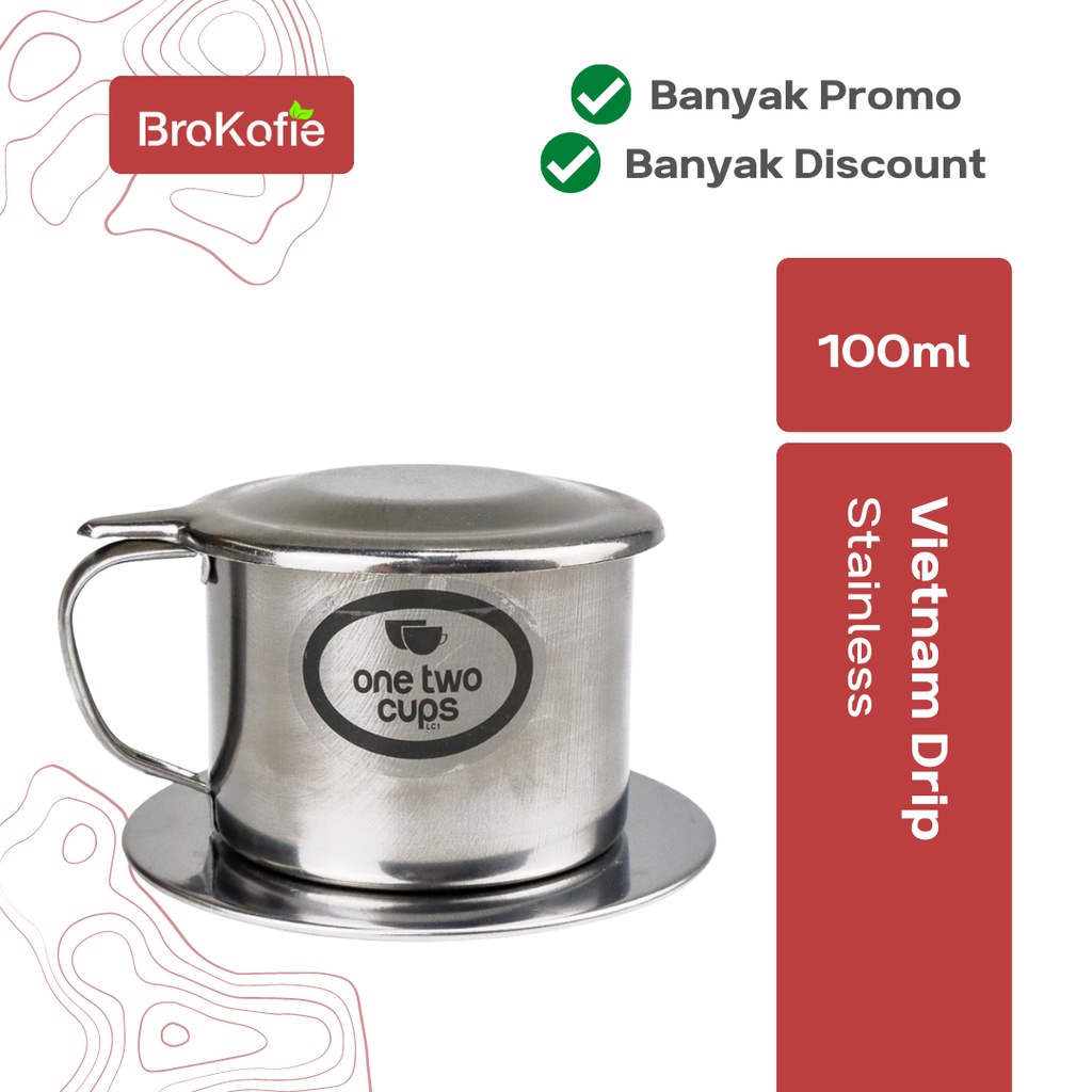 Jual One Two Cup Vietnam Drip 100ml | Shopee Indonesia