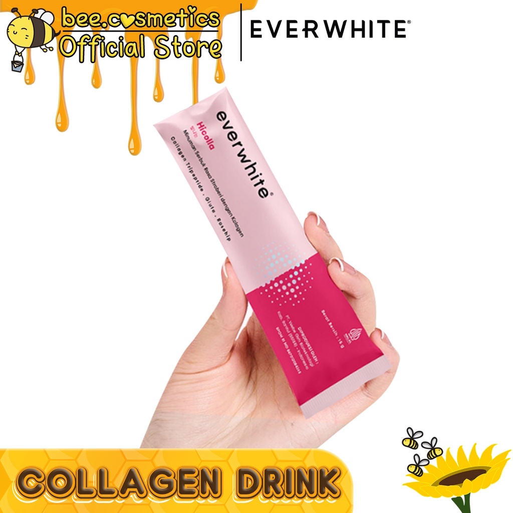 Jual EVERWHITE HICOLLA MINUMAN COLLAGEN DRINK PENCERAH DAN MEMUTIHKAN KULIT / SUPLEMEN ...
